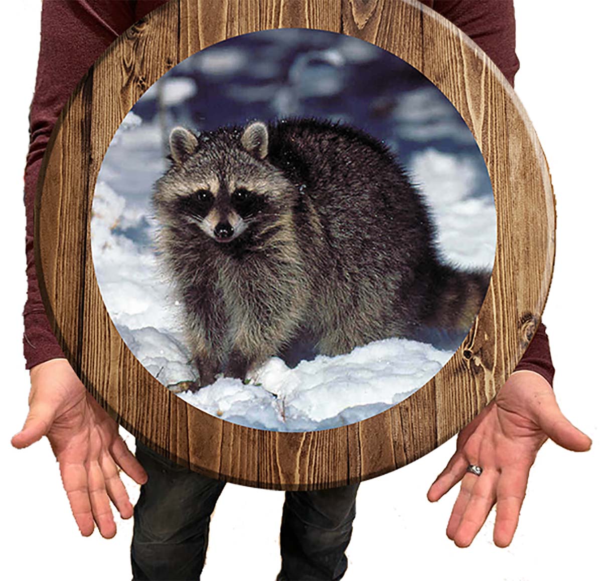 Bar Sign Raccoon in the Wild Pub Sign 18 Inch Bar Man Cave Signs ...